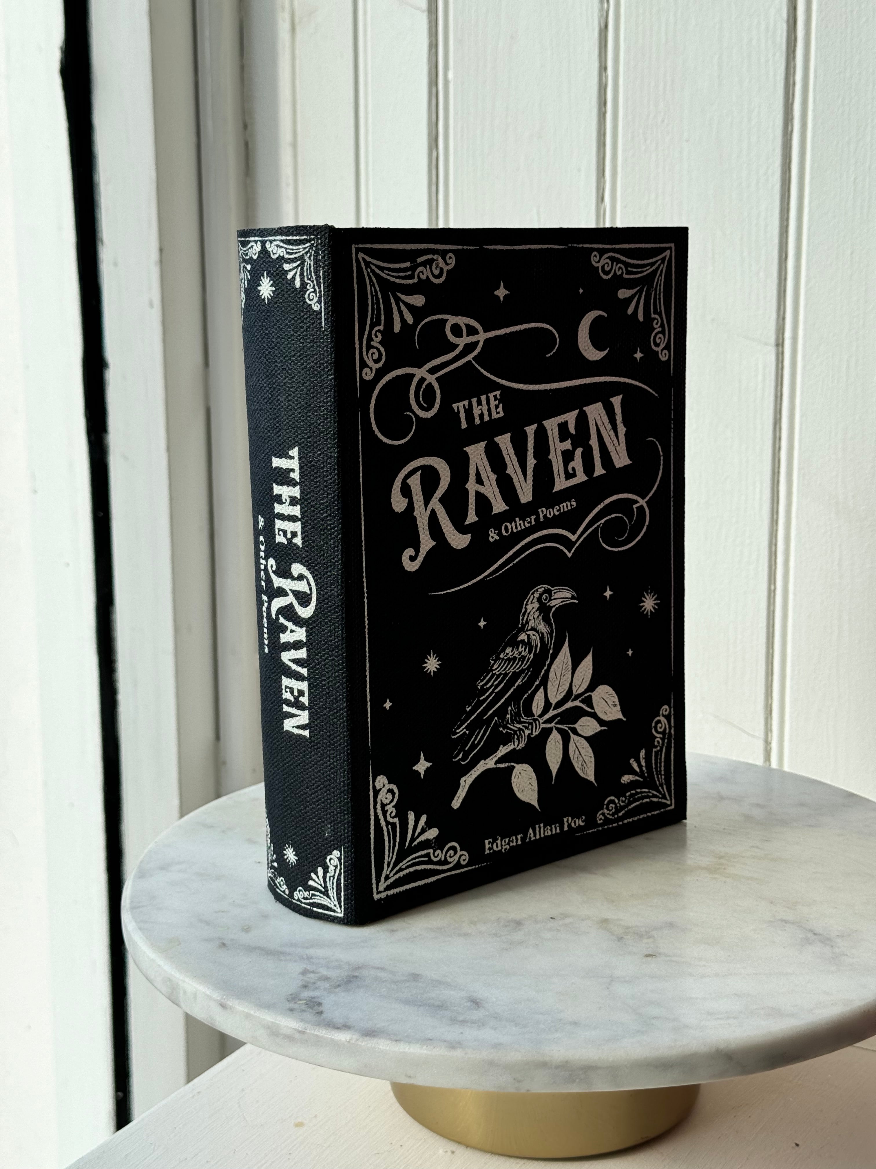 Edgar Allan Poe The Raven Dark Academia Storage Book Decor – Ajouter