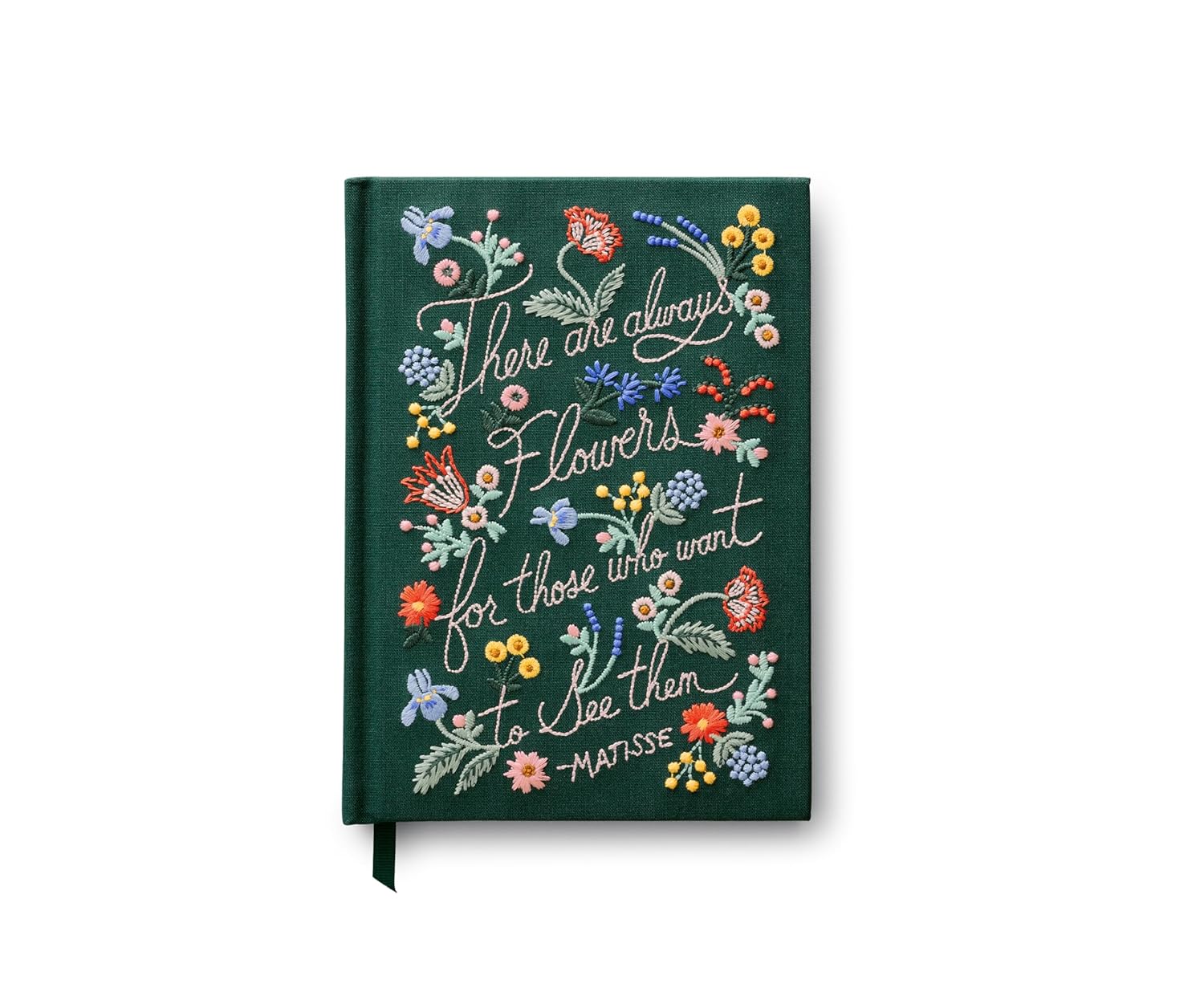 Floral Embroidered Journal Diary Book – Ajouter