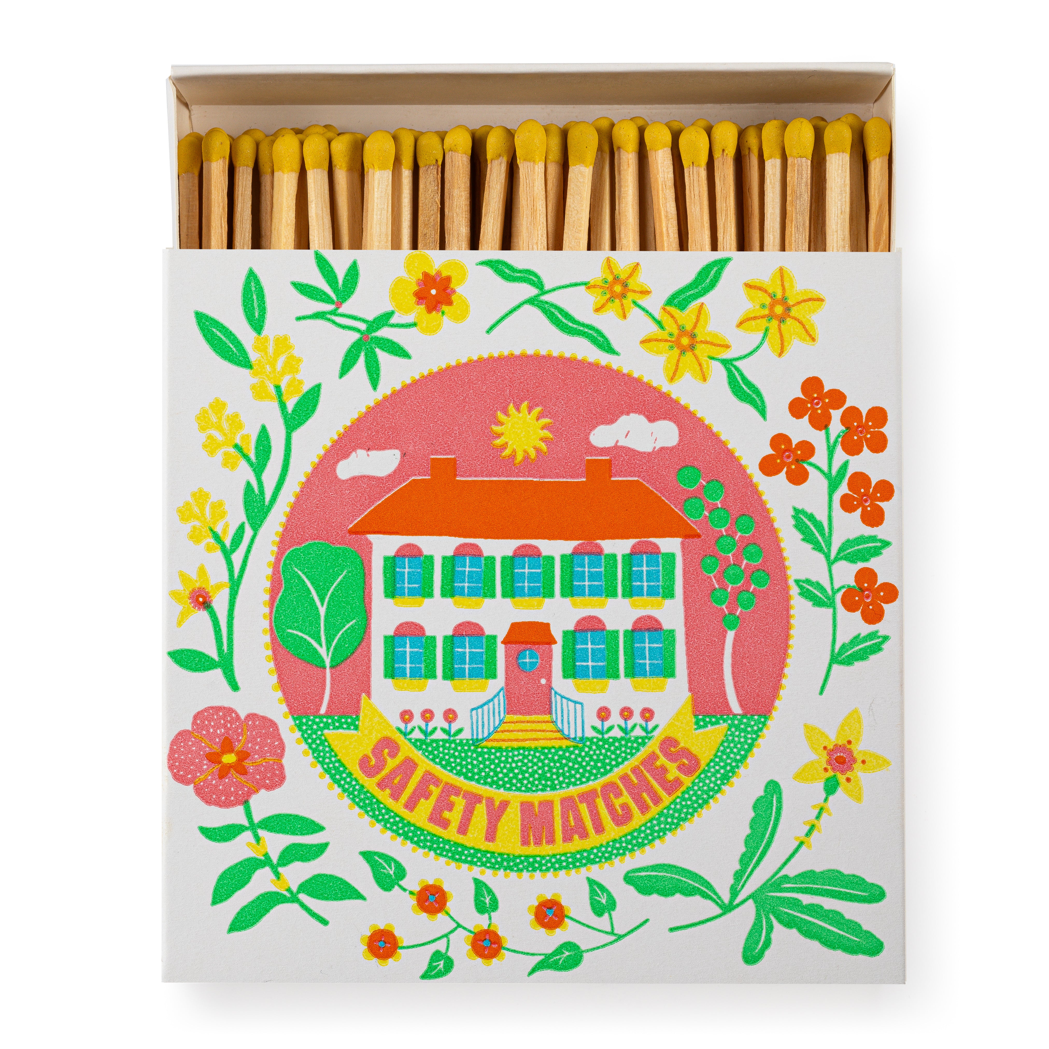 Cottagecore House Flowers Matchbox – Ajouter
