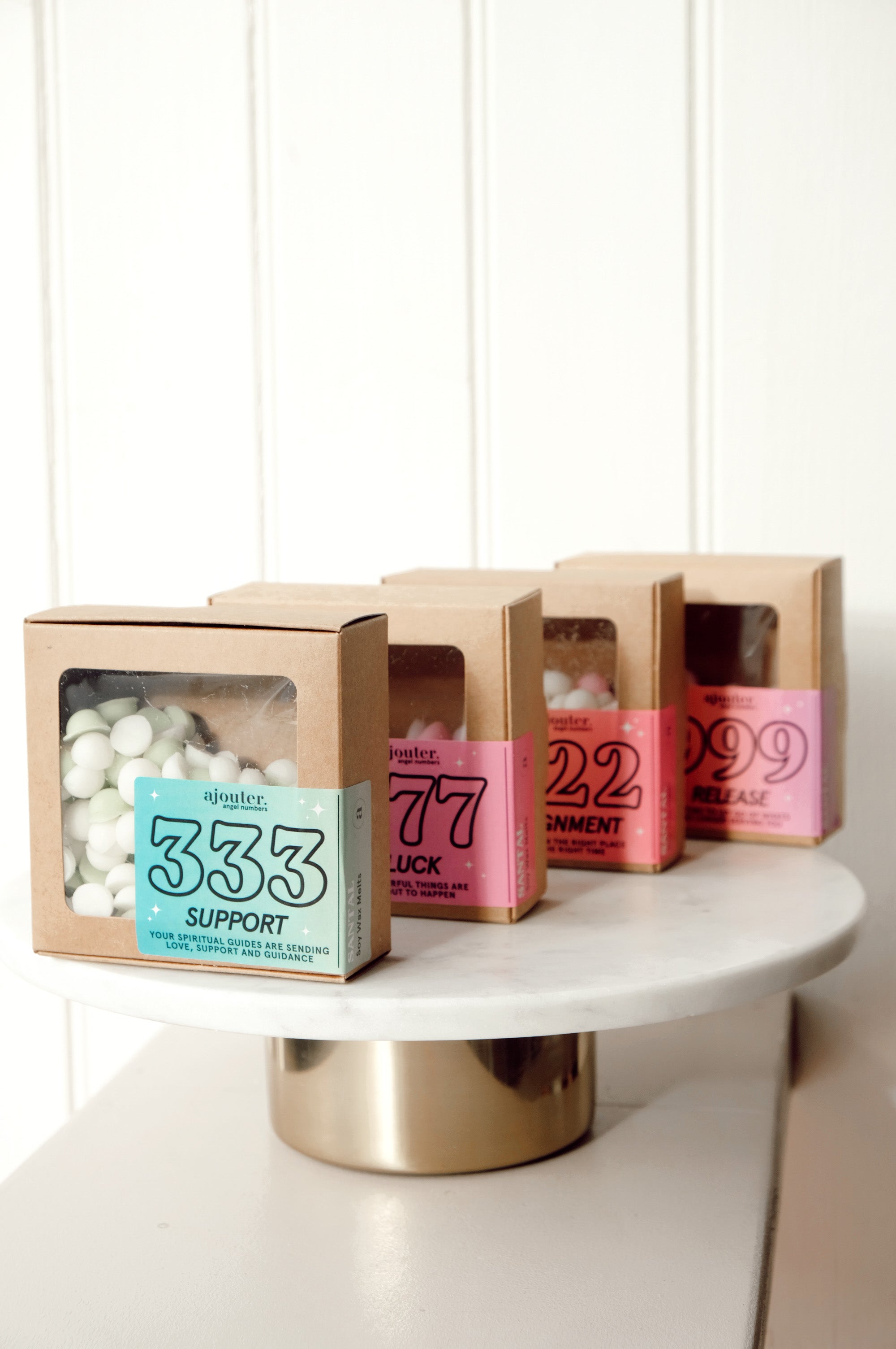 Angel Numbers Scented Santal Wax Melts – Ajouter